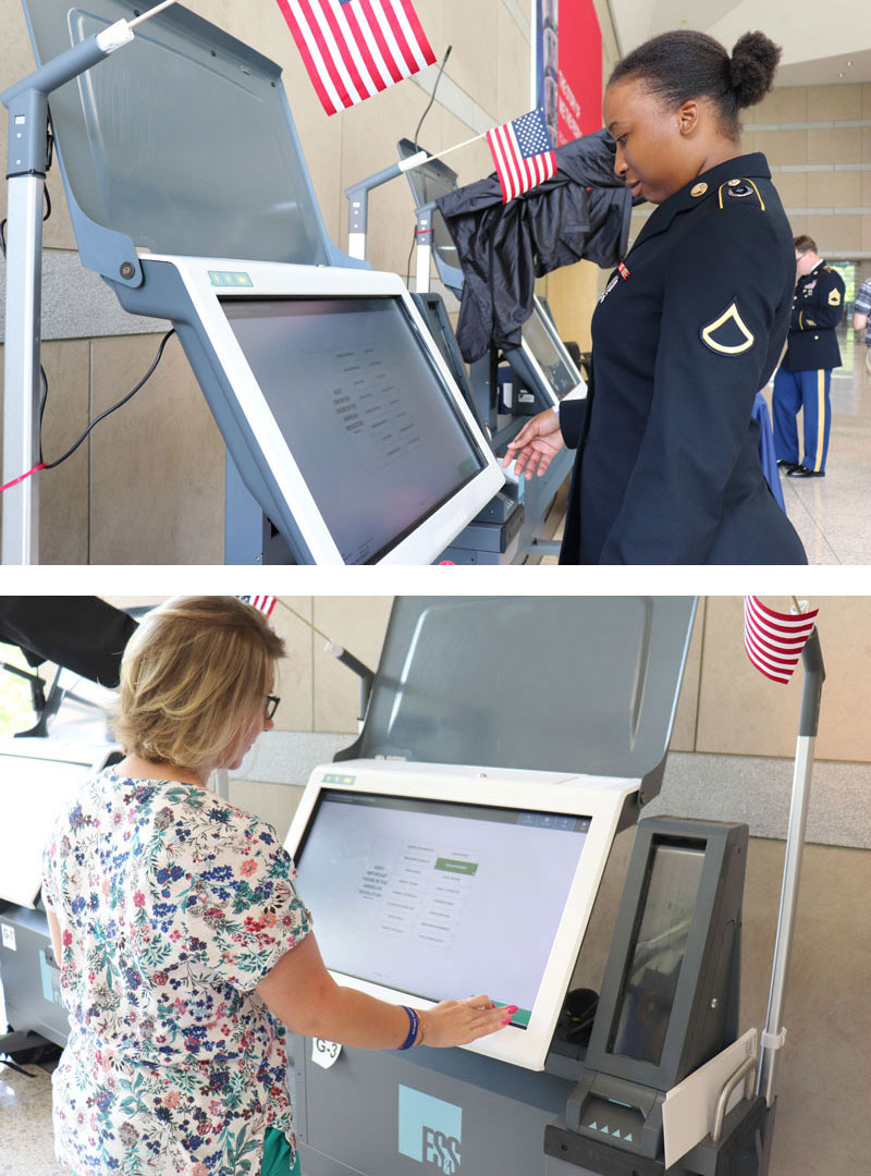 Voters Experience ExpressVote XL in the Birthplace of America ...