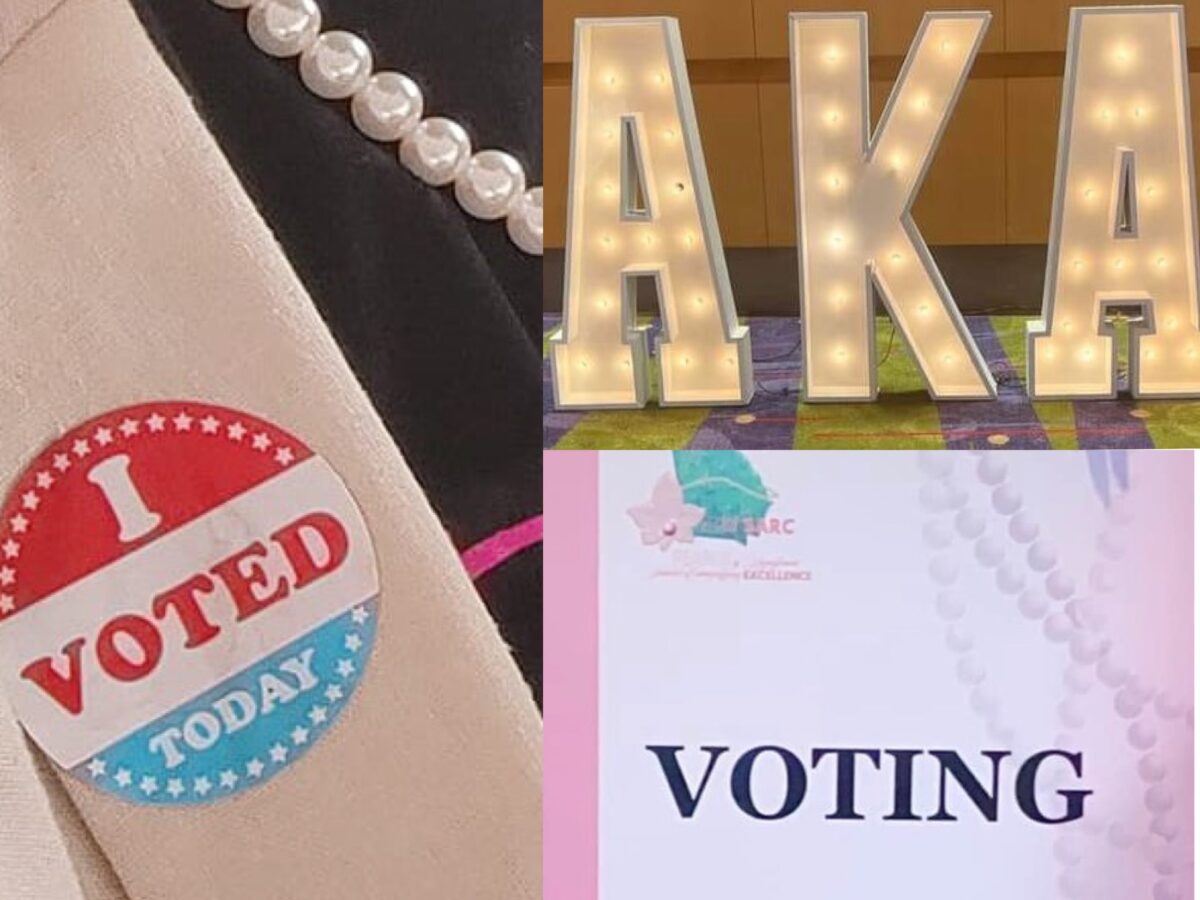 AKA Sorority uses ES&S Voting Machines to Cast Historic Vote - Election ...