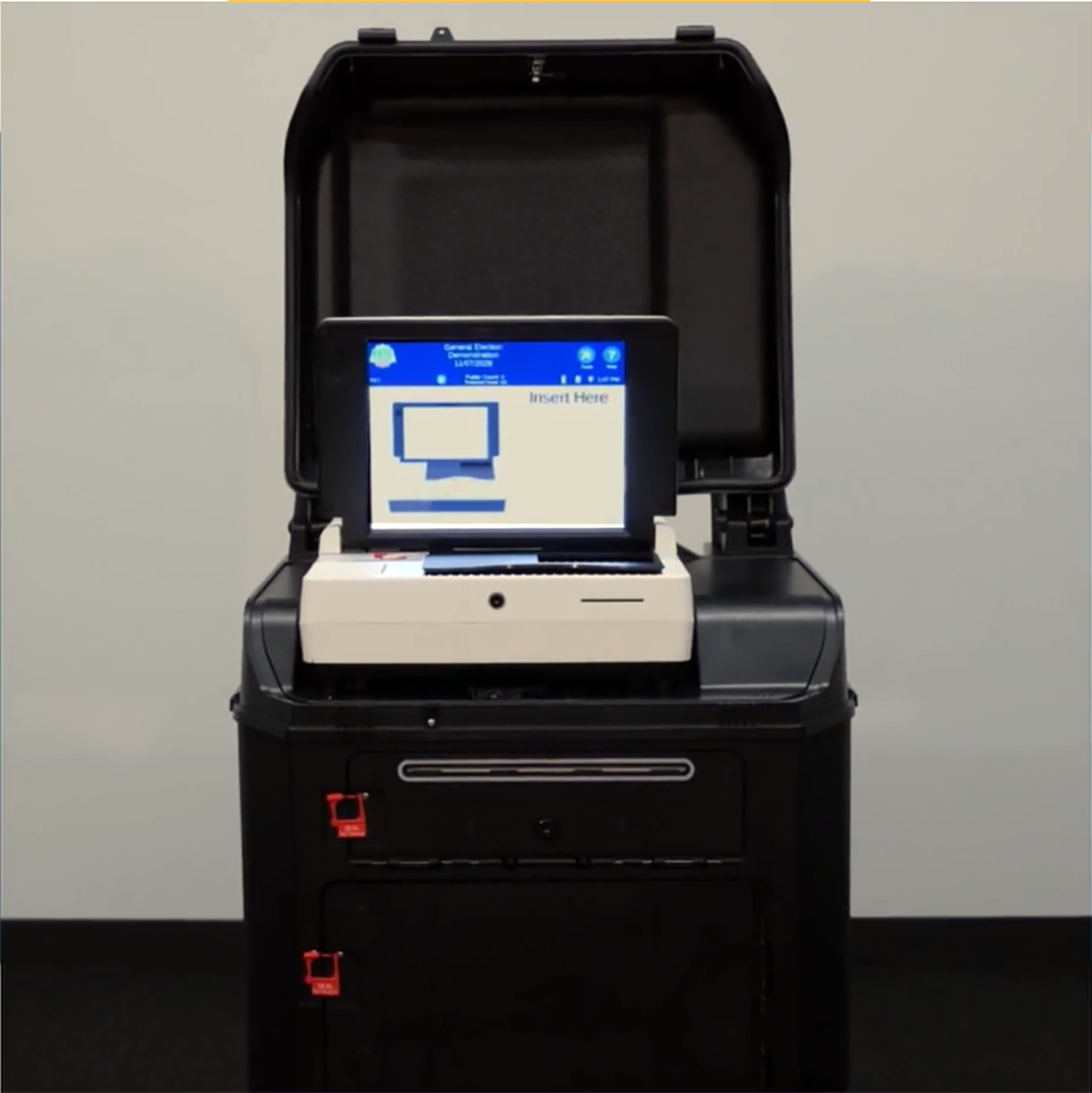 Video: DS300 How to Vote - Traditional Ballot - Election Systems & Software