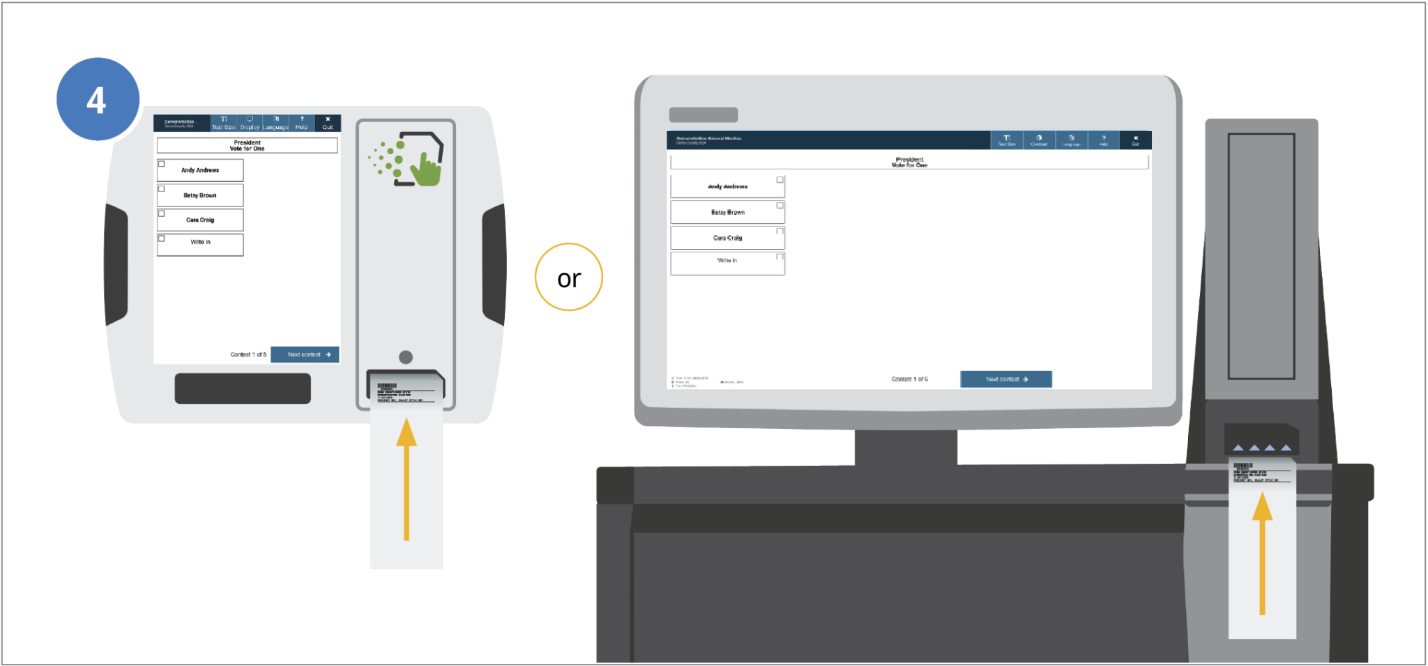 ExpressVote Printer - Election Systems & Software